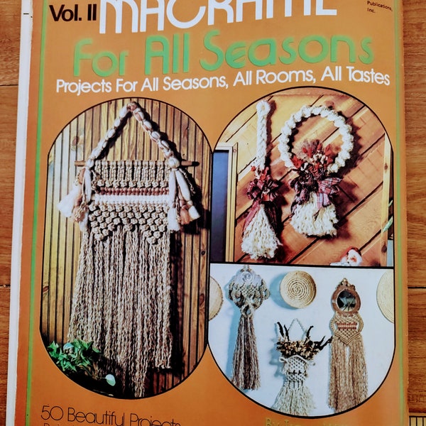 Macrame Book - Etsy