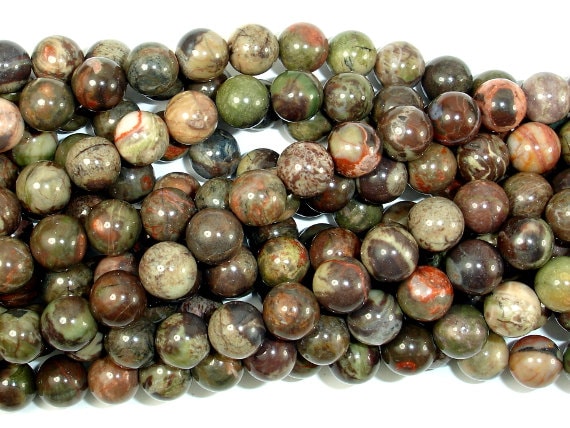 Rainforest Agate Beads 8mm8.3mm Round Beads 15.5 Inch - Etsy