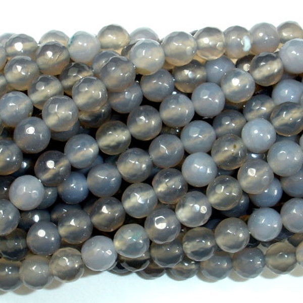 Faceted Round Agate - Etsy