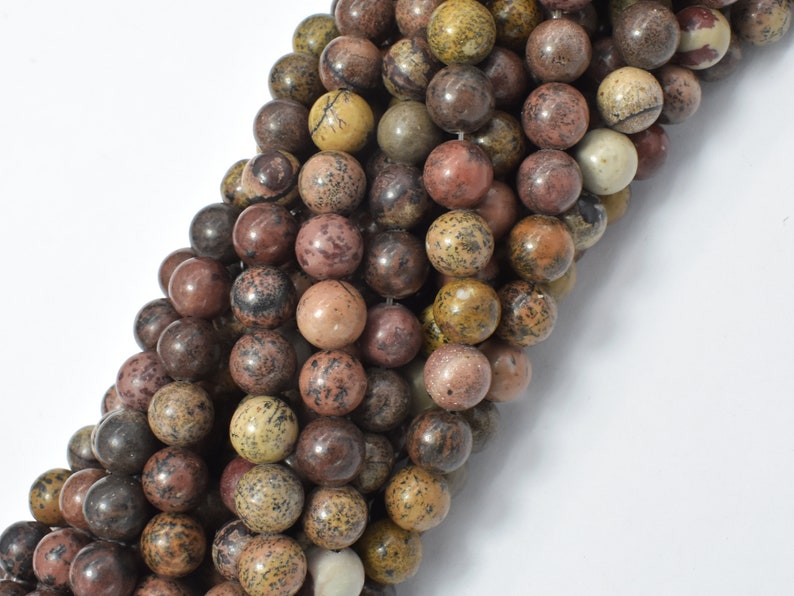 Artistic Jasper Chohua Jasper 8mm Round Beads 15.5 Inch - Etsy