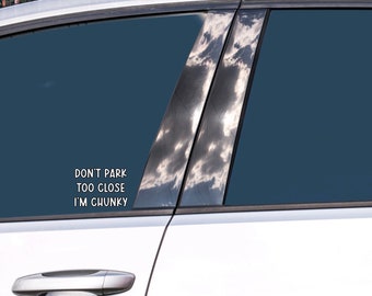 Too Close Car Decal - Etsy