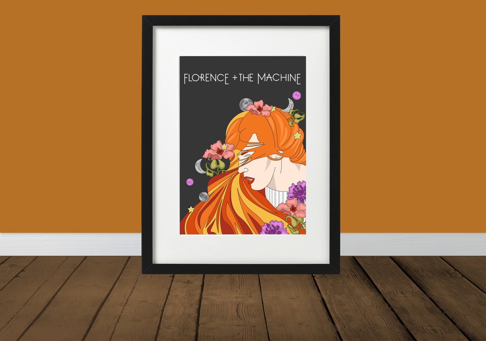 Florence and the Machine Art Print Illustration A4 | Etsy