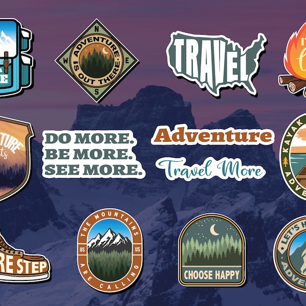 Outdoor Stickers - Etsy