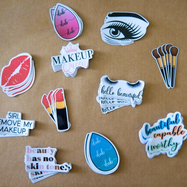 Makeup Stickers - Etsy
