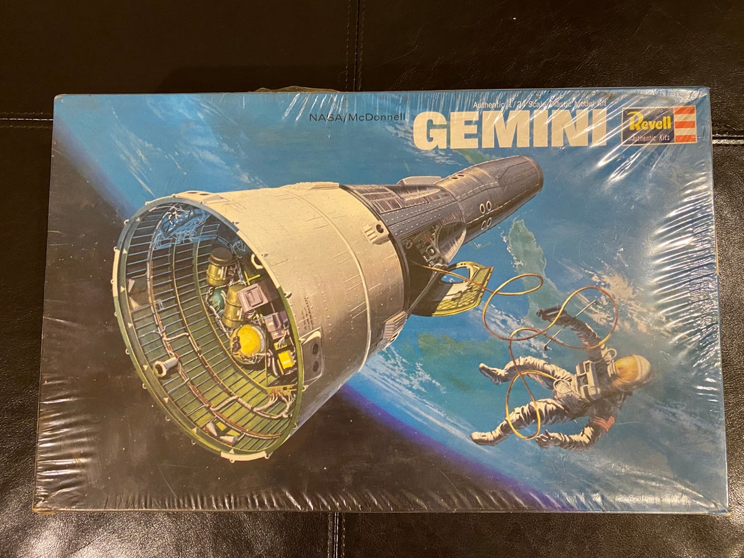 Vintage 1969 Revell Model of the Gemini Space Capsule New in the Sealed ...