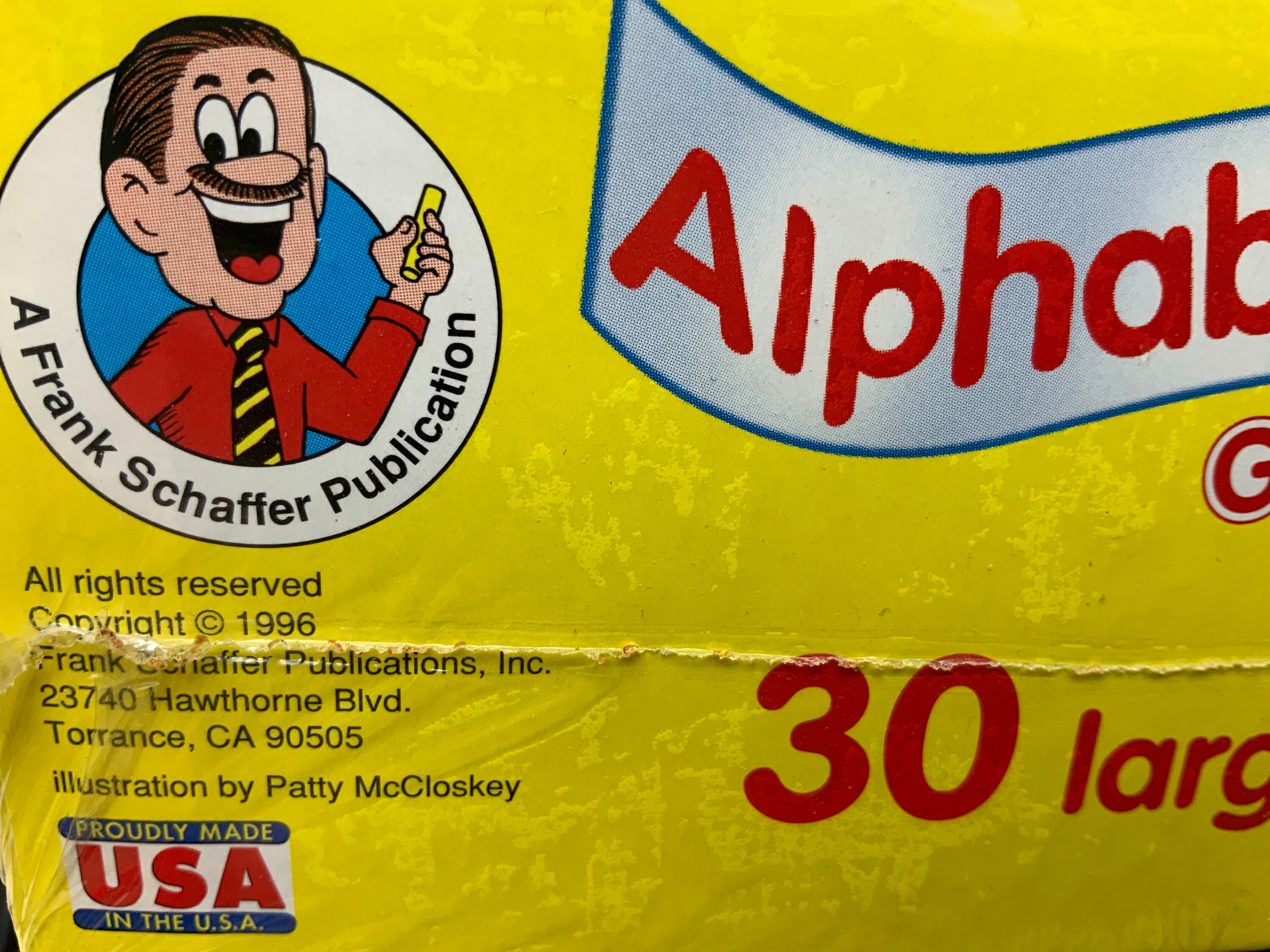 NEW Frank Schaffer Alphabet House Giant Shaped Floor Puzzle - Etsy