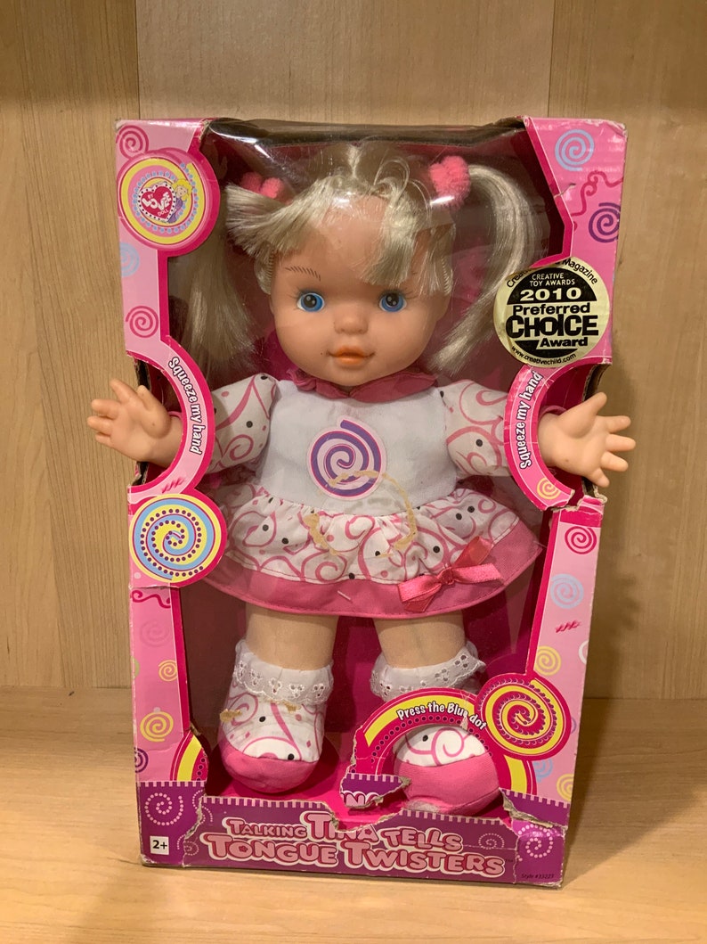Talking Tina Tells Tongue Twisters Doll - Etsy