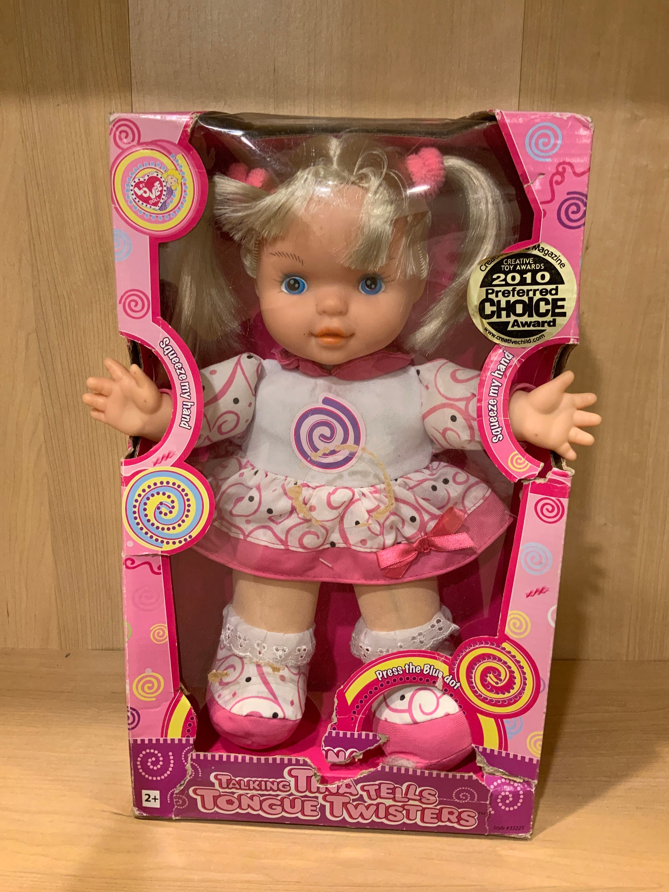 Talking Tina Tells Tongue Twisters Doll - Etsy