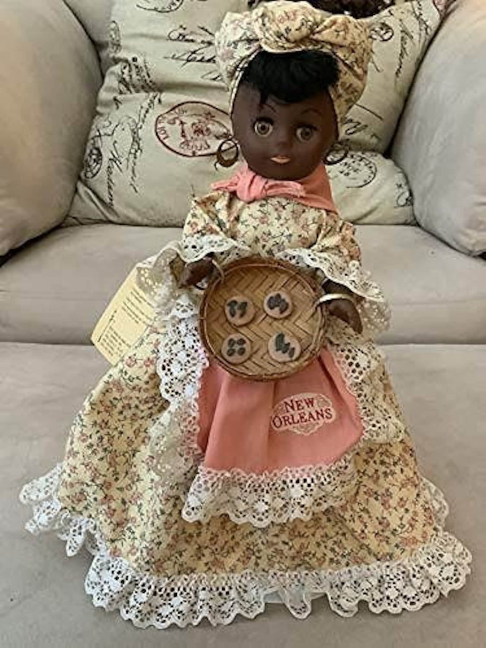 NWT Gambina Odelia Praline Lady New Orleans Doll With Stand #103 - Etsy