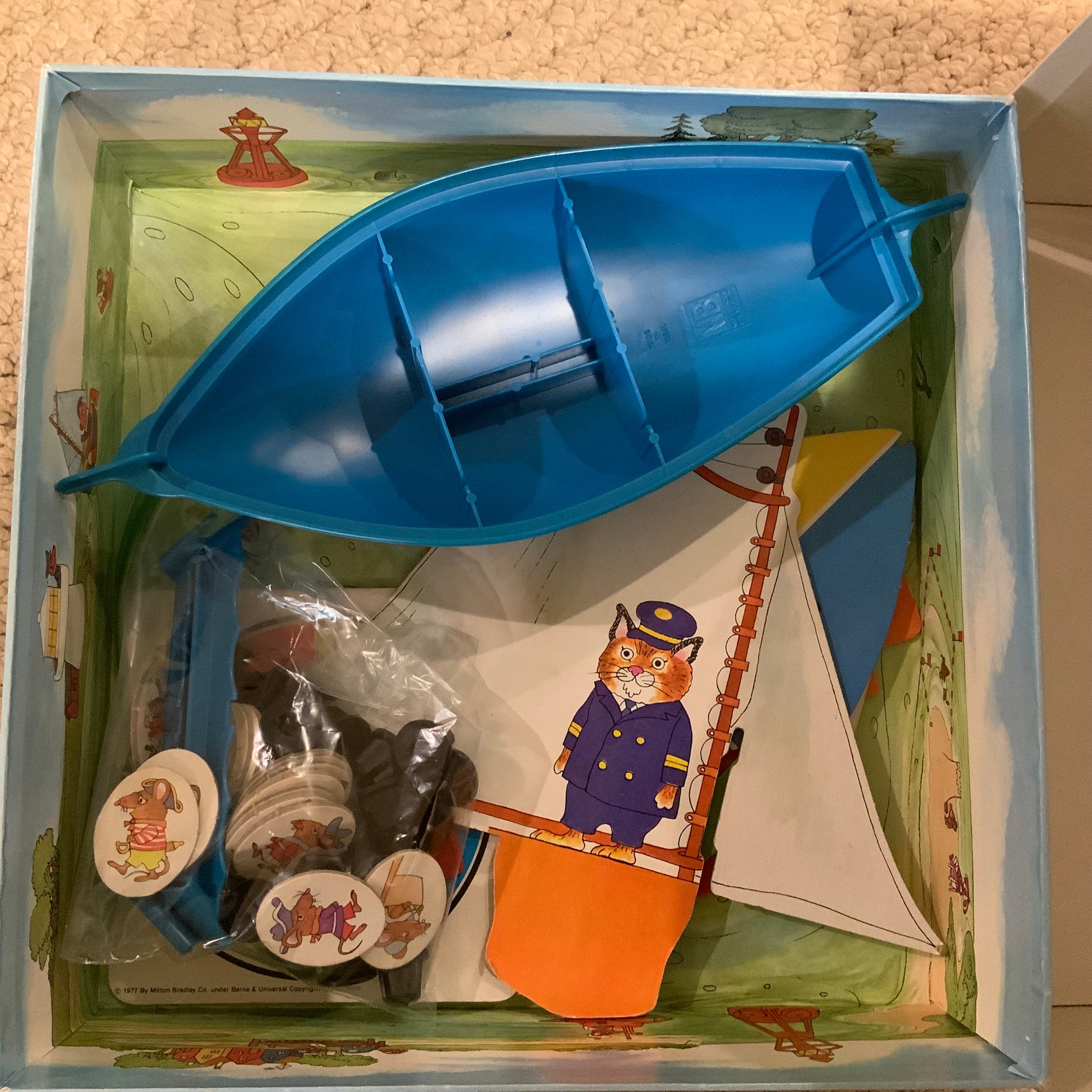 Vintage Milton Bradley Rock the Boat but Don’t Tip It Over Game! 1978 ...