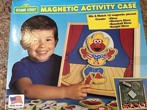 Sesame Street Elmo Magnetic Activity Case Mix and Match Pieces - Etsy