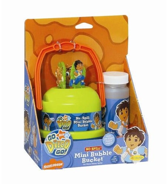 Go Diego Go Mini Bubble Bucket | Etsy