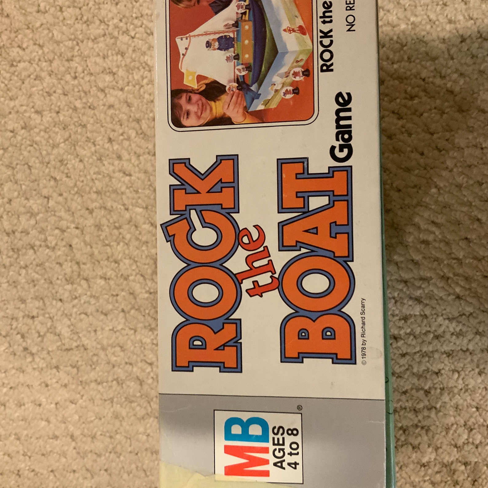 Vintage Milton Bradley Rock the Boat but Don’t Tip It Over Game! 1978 ...