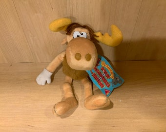 Rocky and Bullwinkle Plush - Etsy