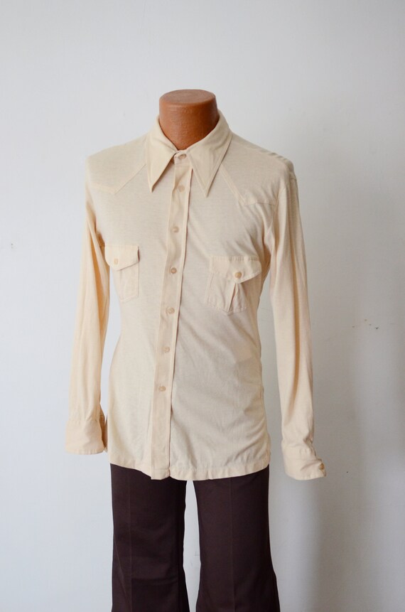 70s Vintage Button Up - Gem