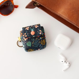Rifle Paper Co. AirPod Case, Fabric Earbuds Pouch - Etsy