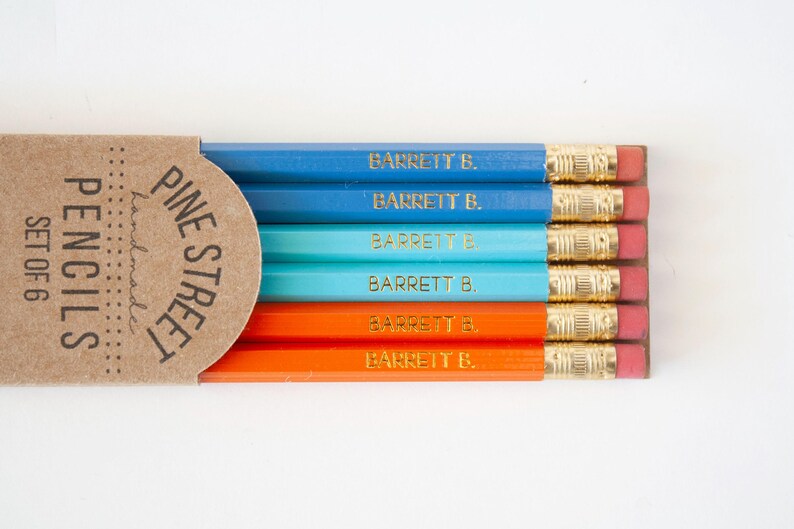 Personalized Pencils, Custom Pencils, Stamped Pencils, Personalized ...