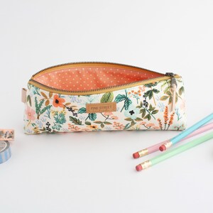 Rifle Paper Co. Pencil Pouch, Zipper Pouch, Gadget Bag - Etsy