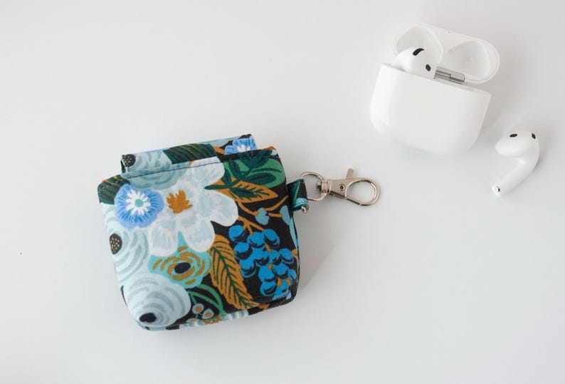 Rifle Paper Co. AirPod Case, Fabric Earbuds Pouch - Etsy