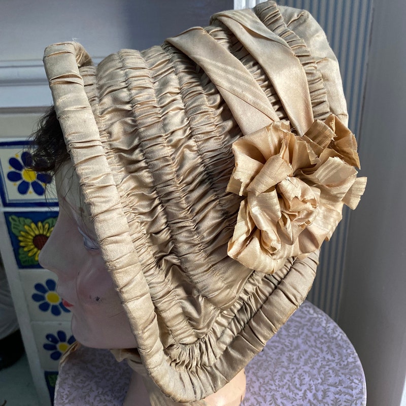 Straw Bonnet - Etsy