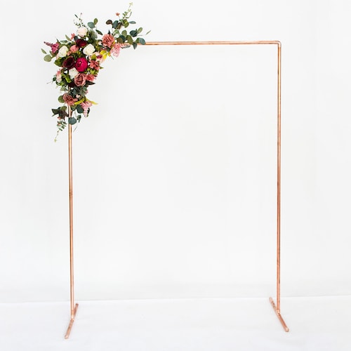 Wedding Backdrop/ Copper Backdrop Stand/ Ceremony Backdrop/ - Etsy