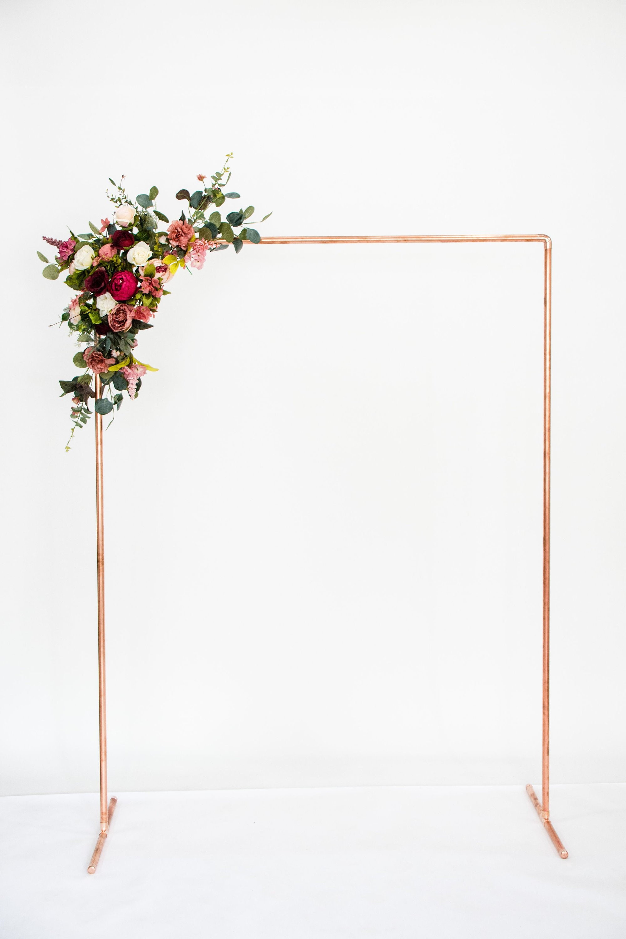 Wedding Arch Copper Wedding Arbor Wedding Backdrop Ceremony Backdrop ...