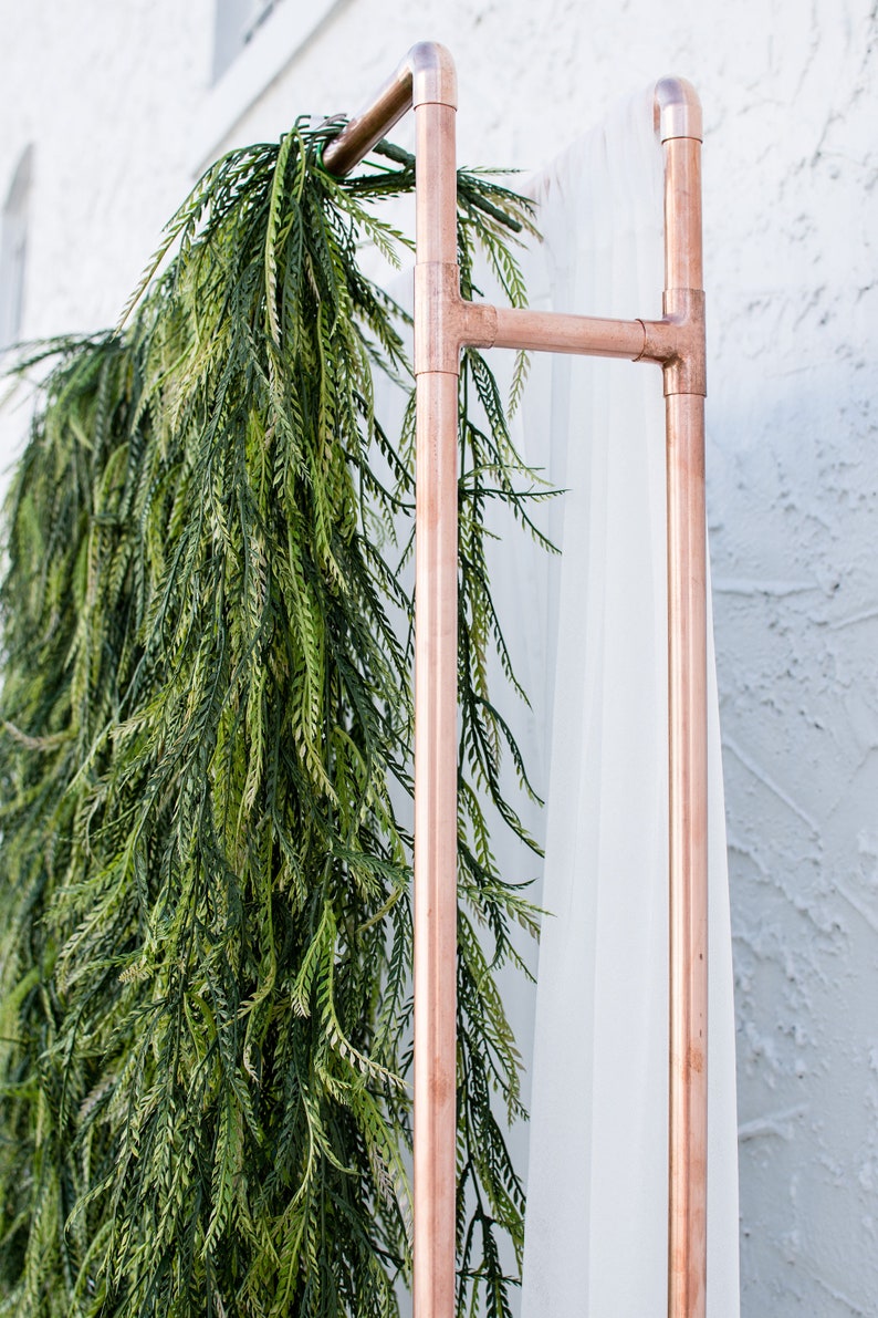 Wedding Backdrop Stand/ Copper Stand/ Ceremony Arch/chuppah - Etsy