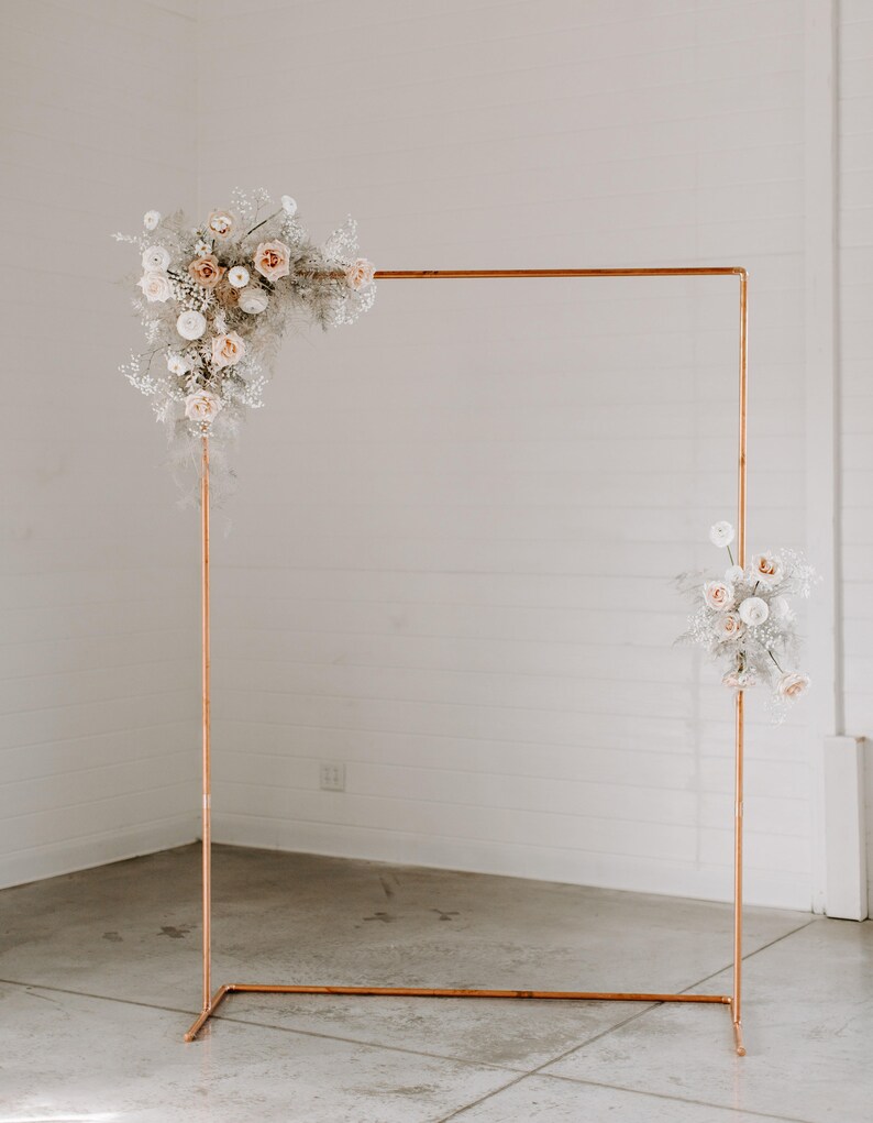 Wedding Backdrop/ Copper Backdrop Stand/ Ceremony Backdrop/ - Etsy Canada