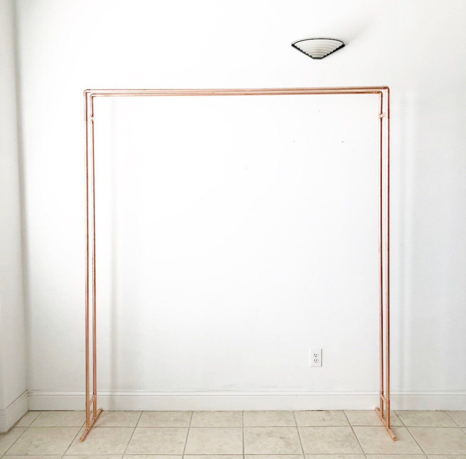 Wedding Backdrop/ Copper Backdrop Stand/ Backdrop Stand/ Ceremony ...