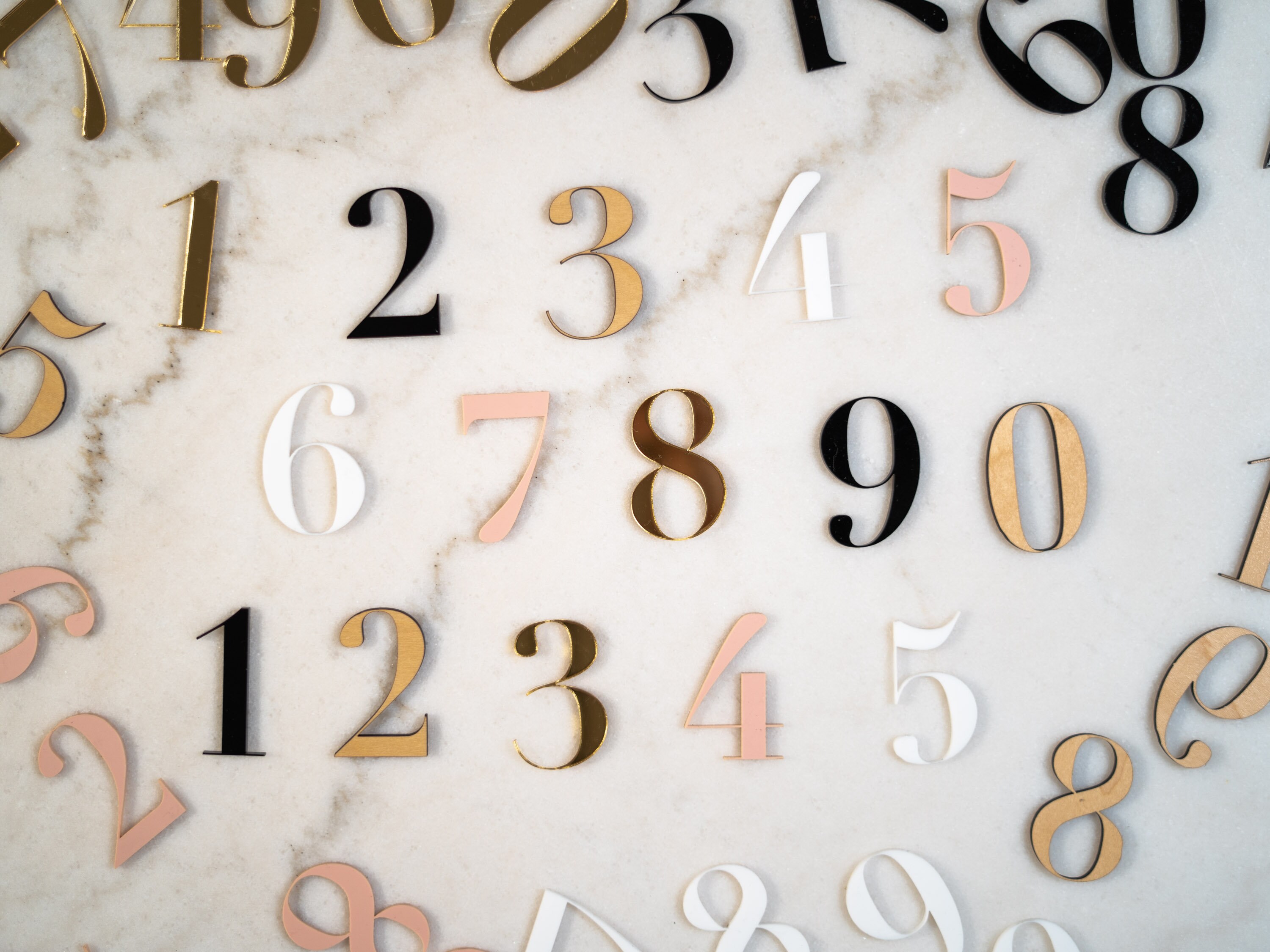 Gold Mirror Table Number Arch Table Numbers Acrylic Table - Etsy