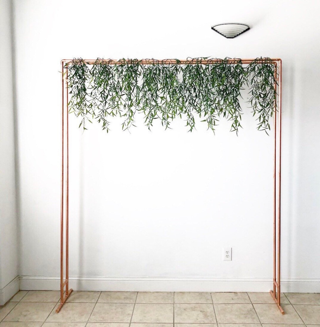Wedding Backdrop/ Copper Backdrop Stand/ Backdrop Stand/ Ceremony ...