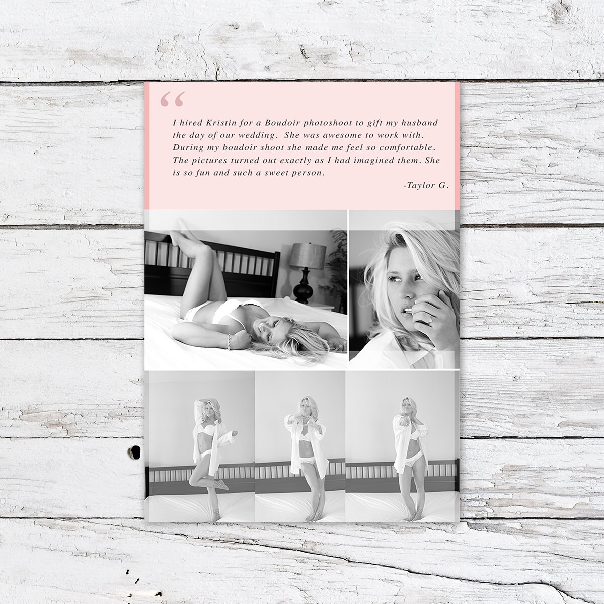 Quote, Testimonial, Blog, Facebook, Website, Social Media, Pink ...