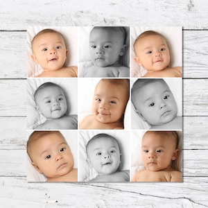 Photography 9 Photo Collage Template - Storyboard - Instagram ...