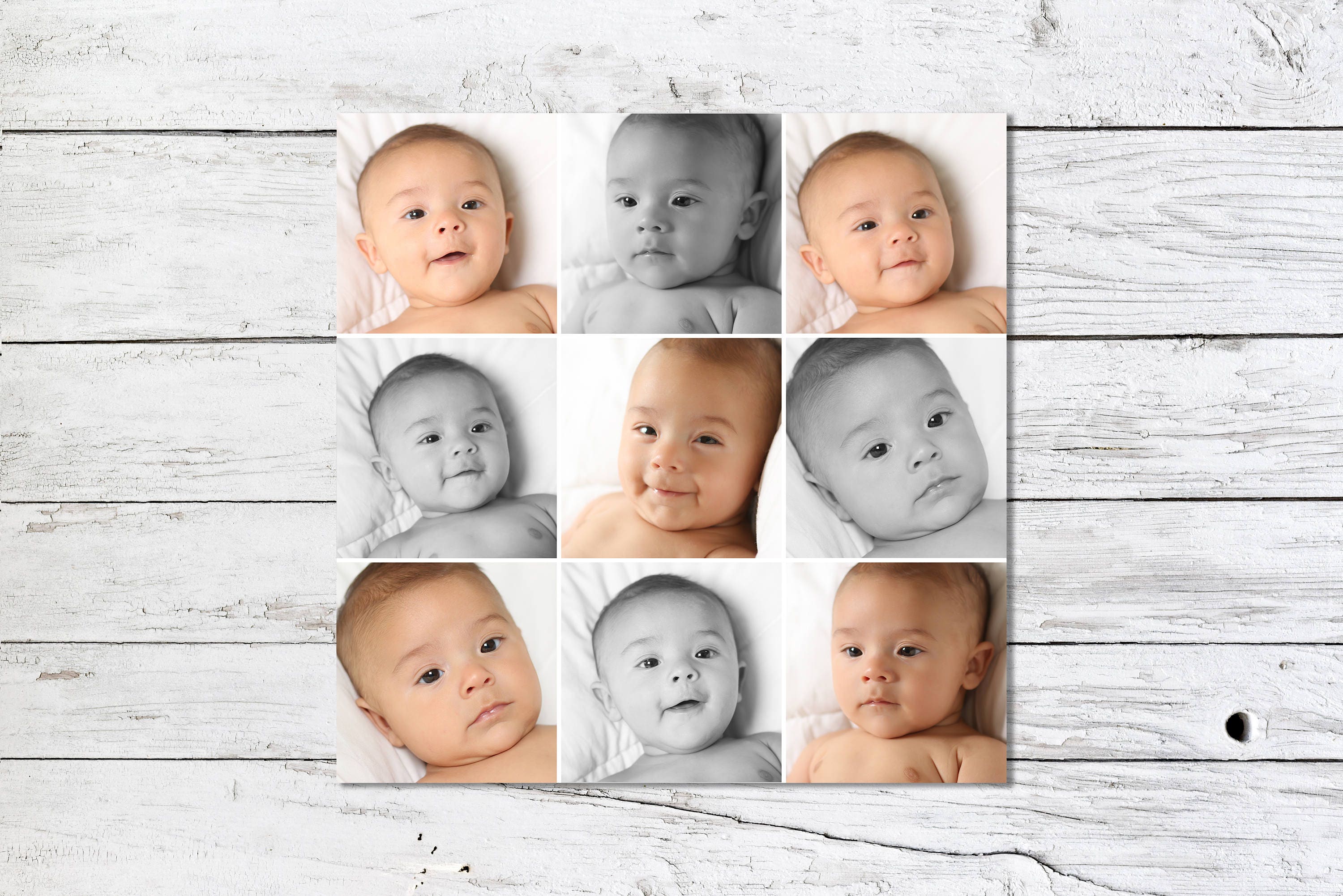 Photography 9 Photo Collage Template - Storyboard - Instagram ...