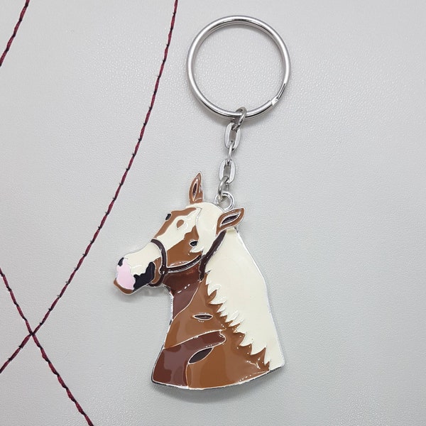 Horse Keychain - Etsy