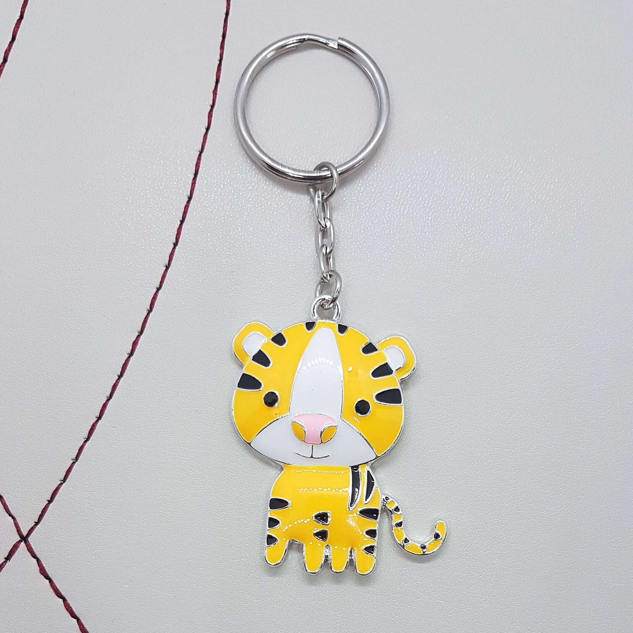 Sloth keyring keychain. Enamel charm bag charm birthday | Etsy