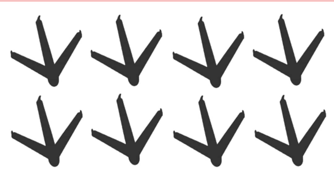 Turkey Tracks Outdoor Vinyl ,sporting Goods, Great Gift, Outdoor Decal ...