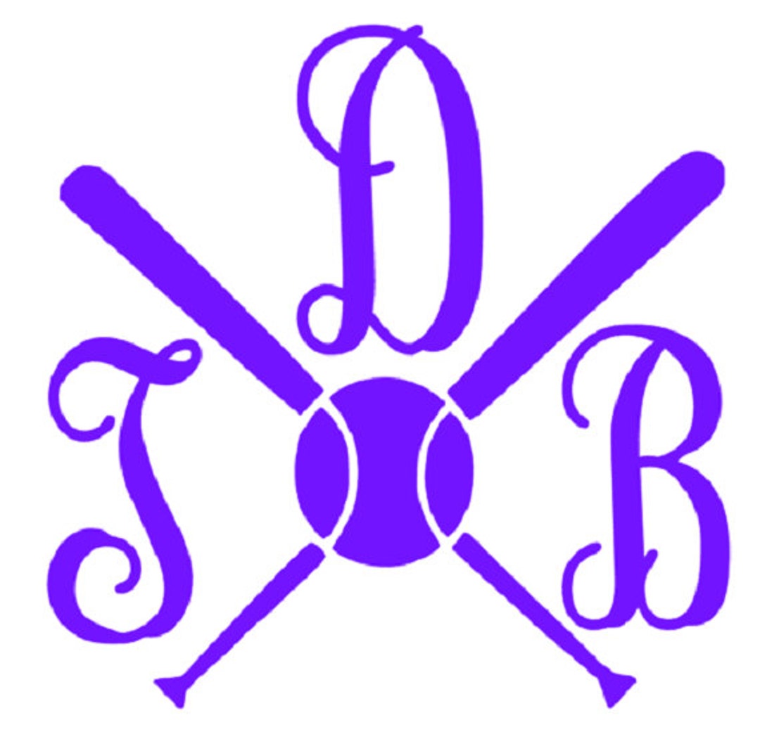 Outdoor Vinyl Monogram, Car Monogram, Outdoor Monogram, Outdoor Decal ...