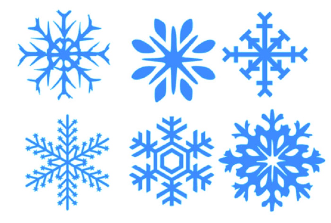 Snowflake Car Sticker, Snow Flake Window Decals, Seasonal Outdoor ...