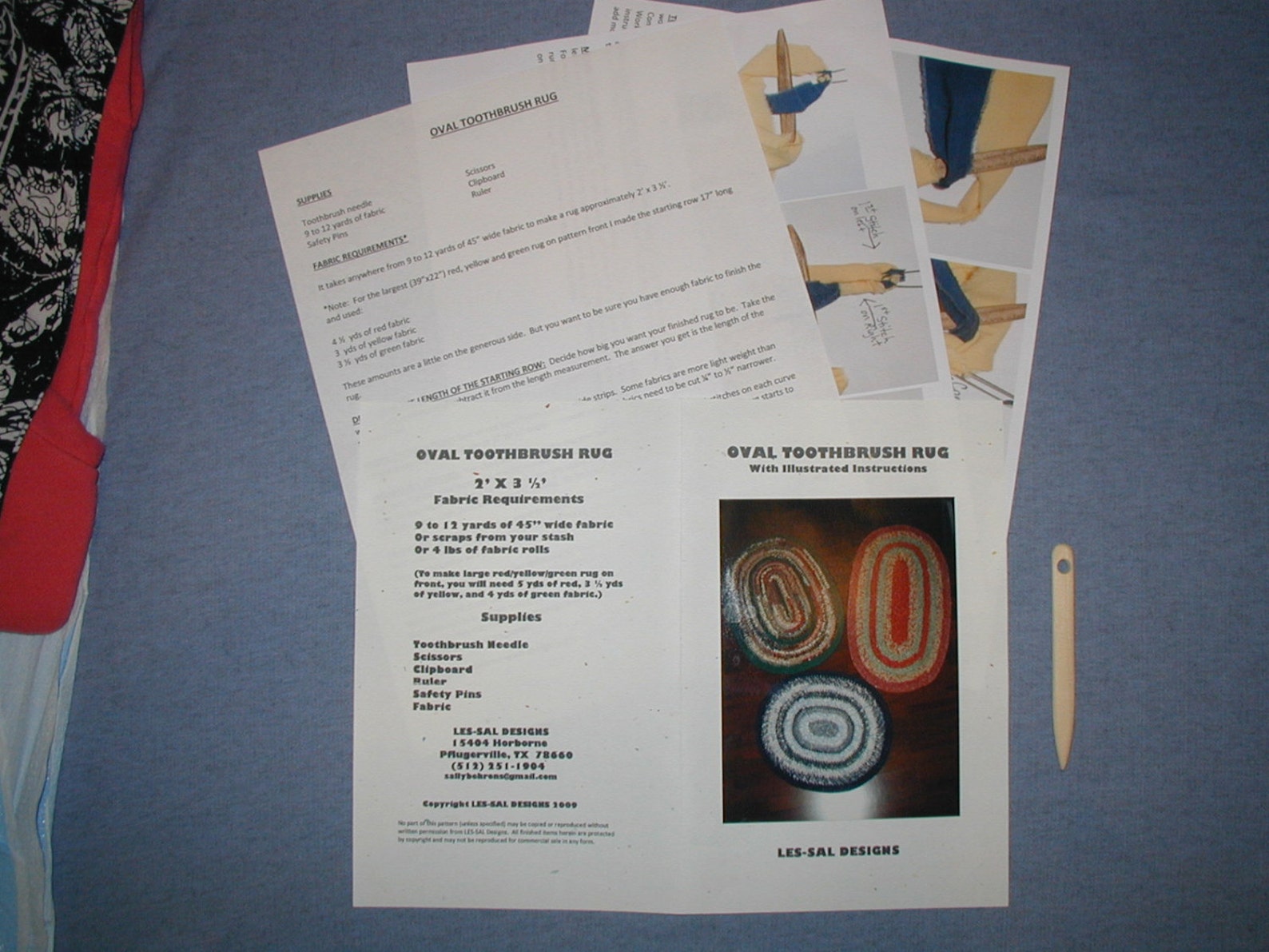 Oval Toothbrush Rag Rug/pet Bed/basket Pattern Digital Download - Etsy