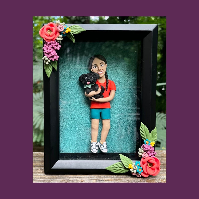 Dog Memorial Shadow Box - Etsy