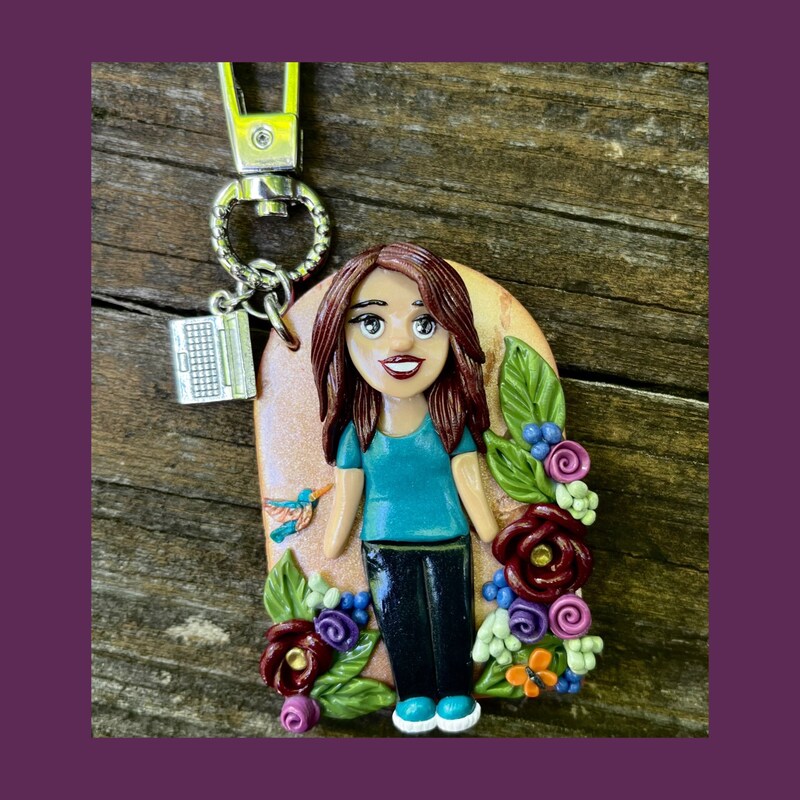 Polymer Clay Keychain - Etsy
