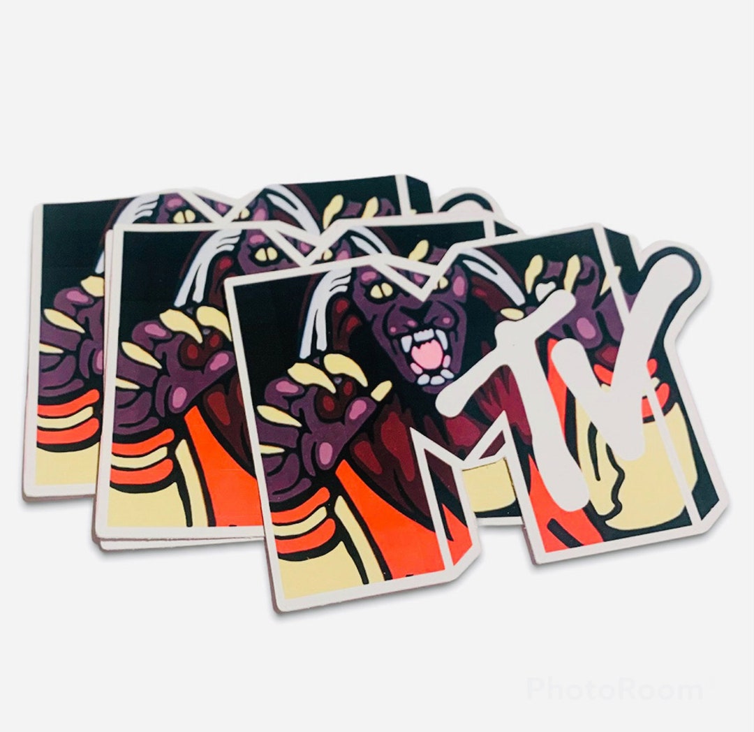 Michael Jackson Thriller Mtv Sticker - Etsy