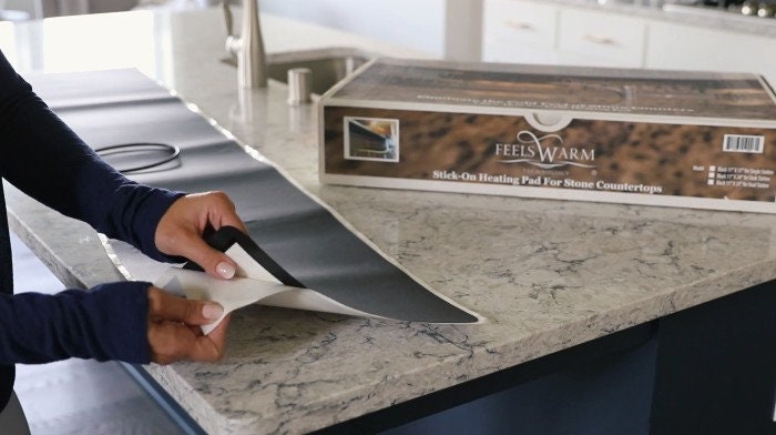 Feelswarm Heating Mat for Stone Countertops With Low-voltage ...