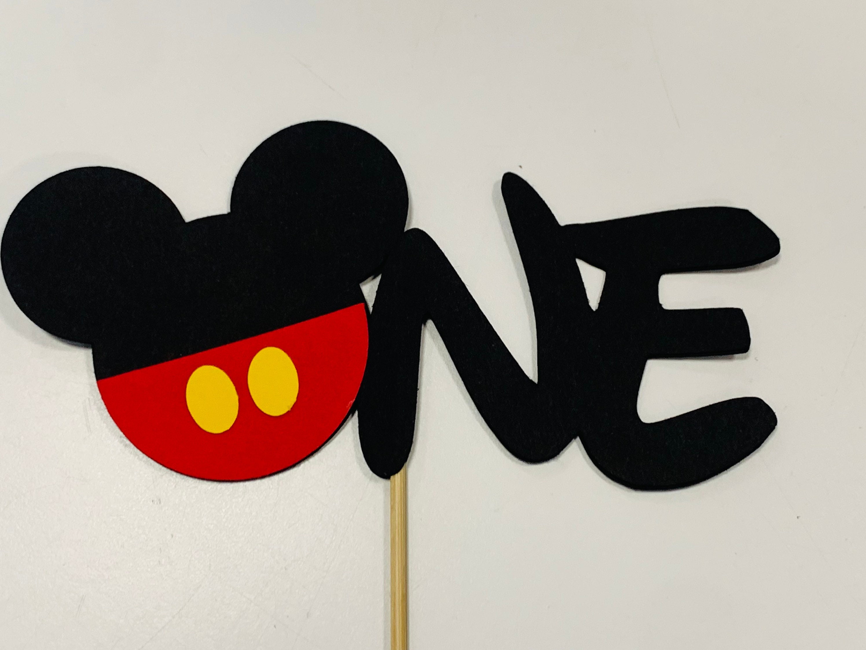 Mickey Mouse Ears Cake Topper