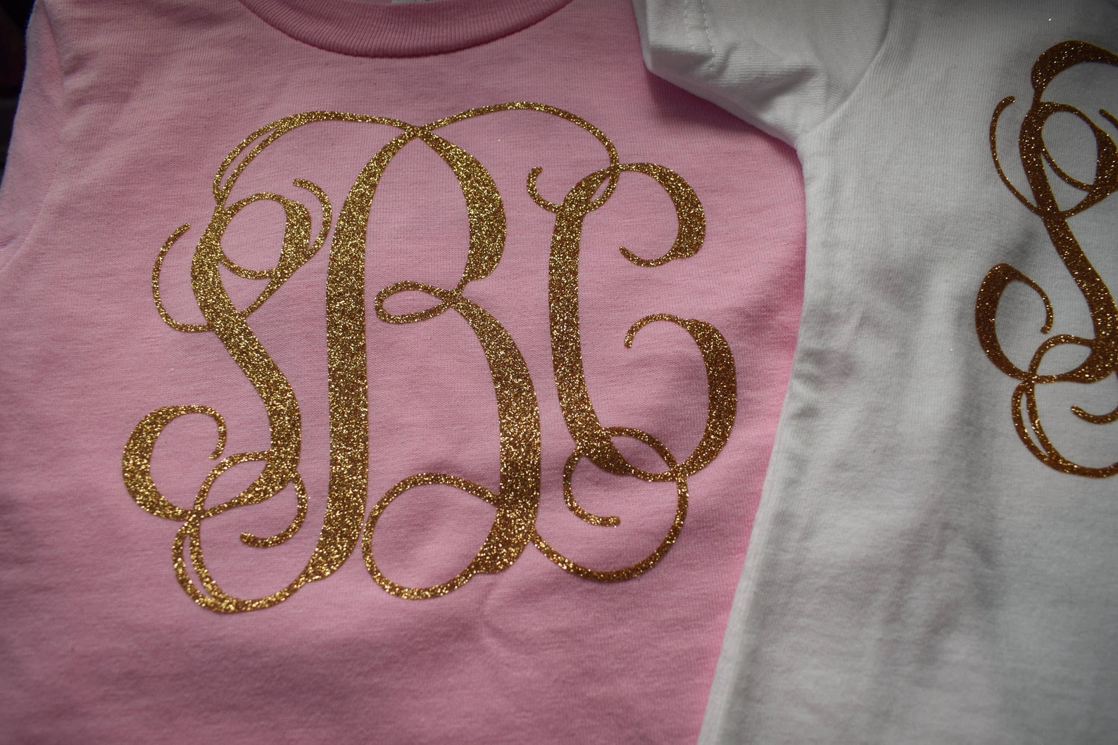 Kids Monogram T-Shirt | Etsy