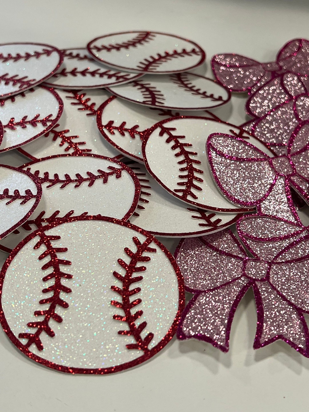 Baseballs or Bows Wear Your Guess Pins for Gender Reveal Party - Etsy
