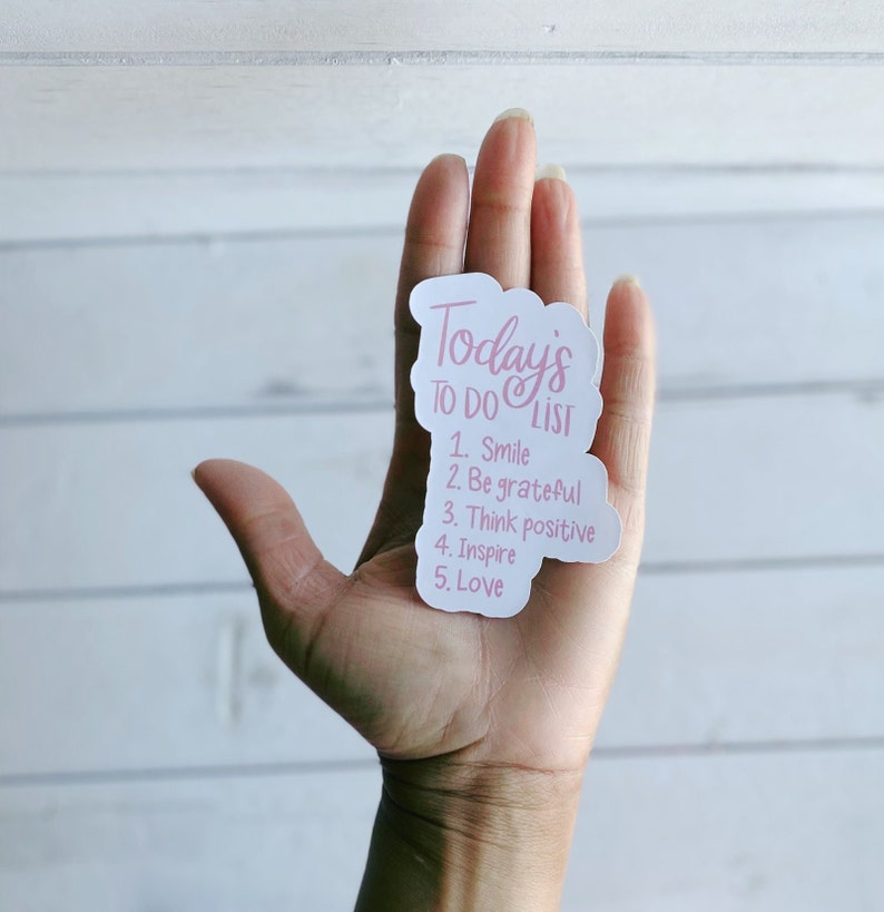 To Do List Sticker - Etsy