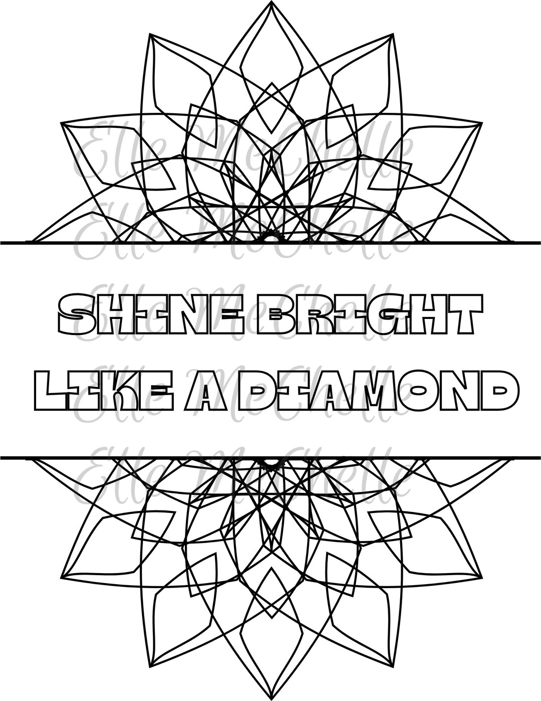 Positive Energy Coloring Sheets - Etsy