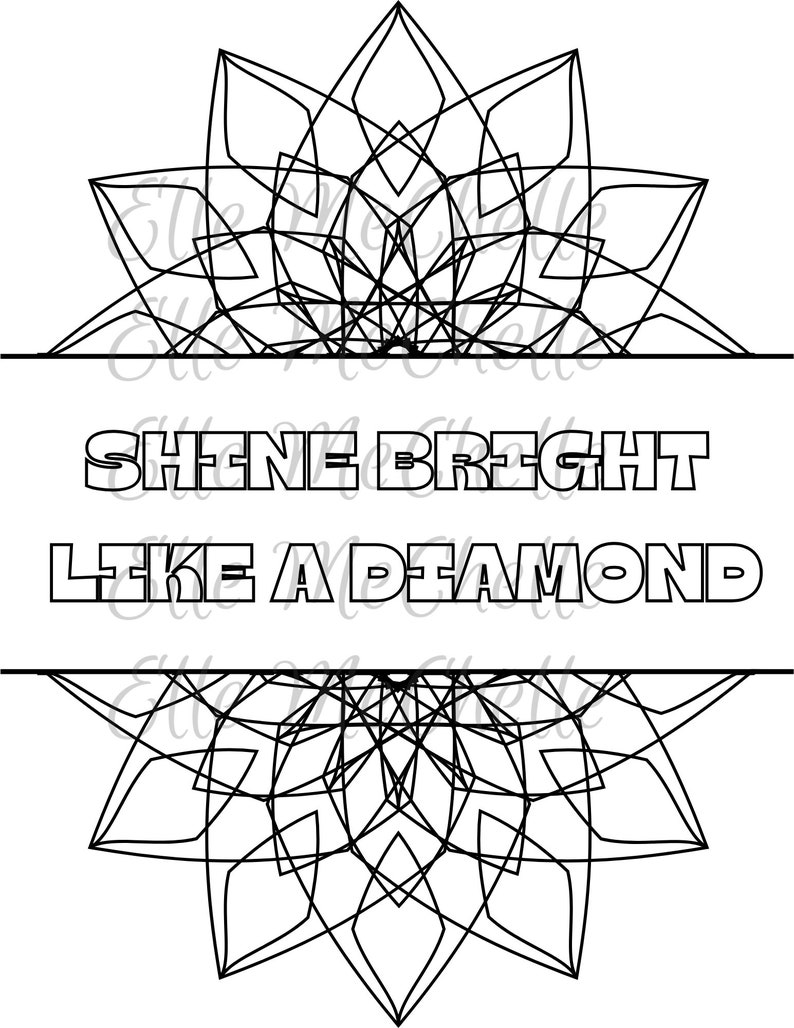Positive Energy Coloring Sheets - Etsy